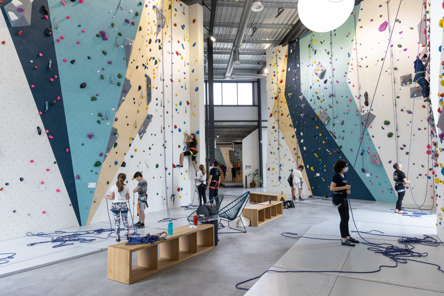 La salle d'escalade en photos | Climb Up Bordeaux Villenave